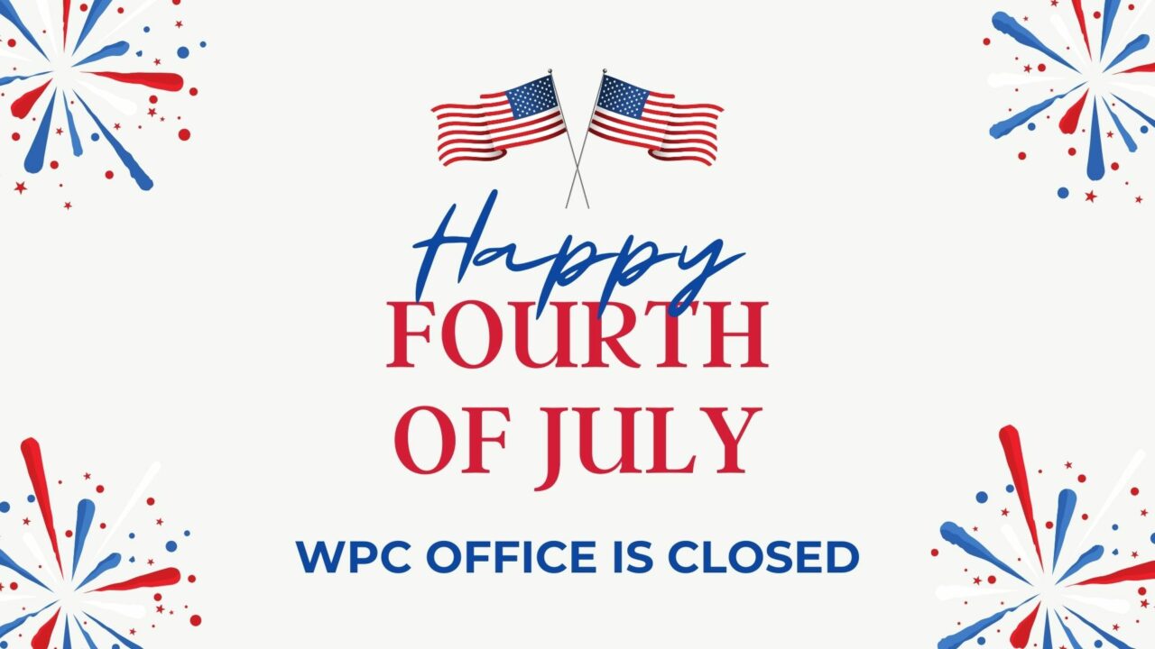 July 4th: Office is Closed - Westminster Presbyterian Church