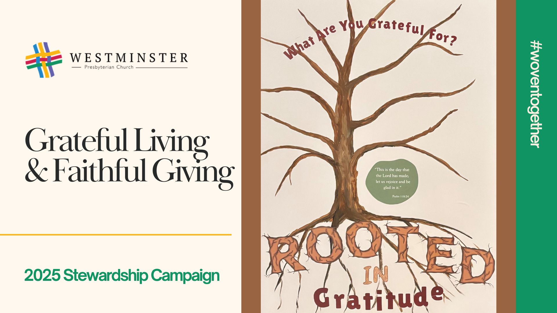 Grateful Living & Faithful Giving: 2025 Stewardship Campaign ...